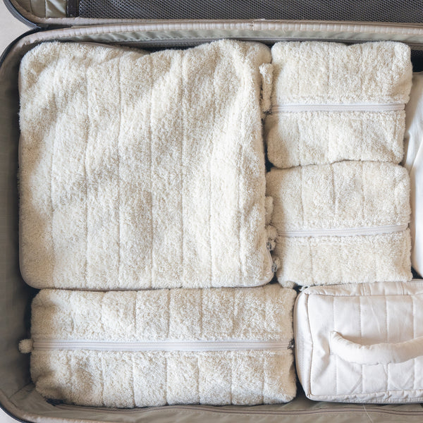 Cloud Packing Set Set of 2 Cotton Terry - Natural – Eco C... – akiiko