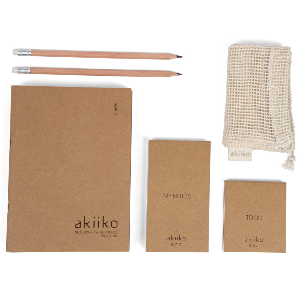 Complete Stationery Set Default Title – Eco Cotton Produc... – akiiko